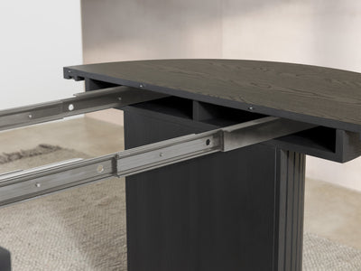 Extendable Round Dining Set with Chairs and Bench | TT GCC